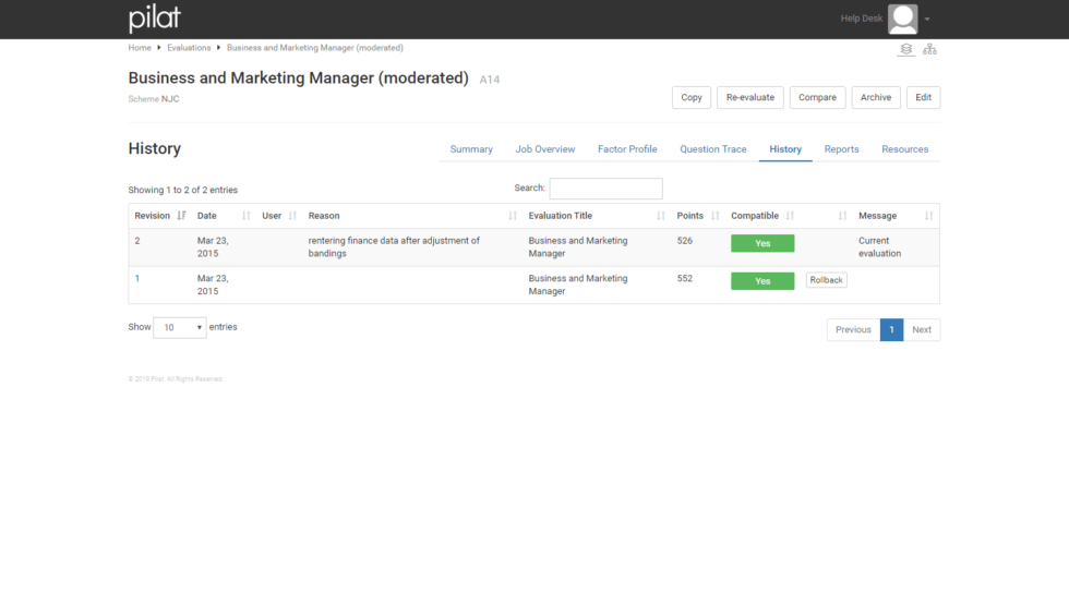 NJC Scheme | Gauge+ | Factor Based Job Evaluation Software | Pilat HR